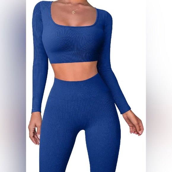 Other | Royal Blue Two Piece Set | Poshmark